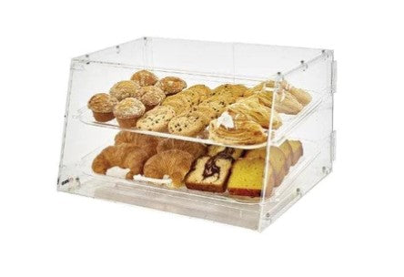 Winco Two Tier Acrylic Display Case — Gorka Food Equipment