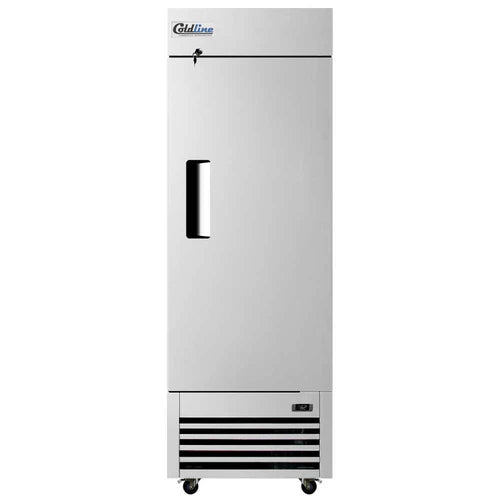Coldline T-1FE 27" Solid Door Commercial Reach-In Freezer - Stainless ...